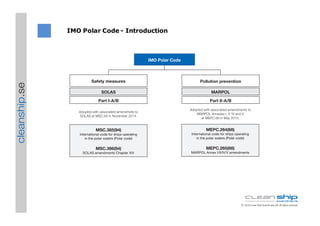 IMO Polar Code - Environmental factors and Regulations | PDF