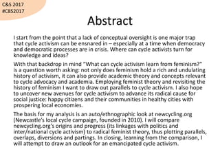 Making the personal political | PPTX