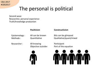 Making the personal political | PPTX