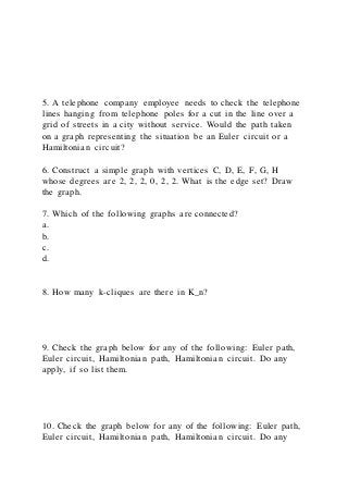 CSS 220 Module 7 HomeworkGraph theory worksheet1. | PDF