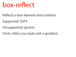 Progressive enhancement with CSS3 | PPT