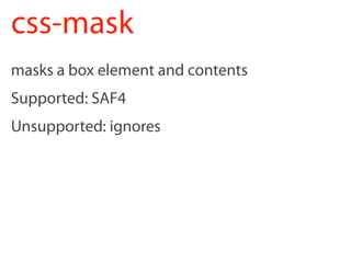 Progressive enhancement with CSS3 | PPT