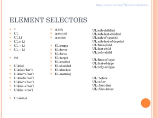 CSS 3 Overview | PPT