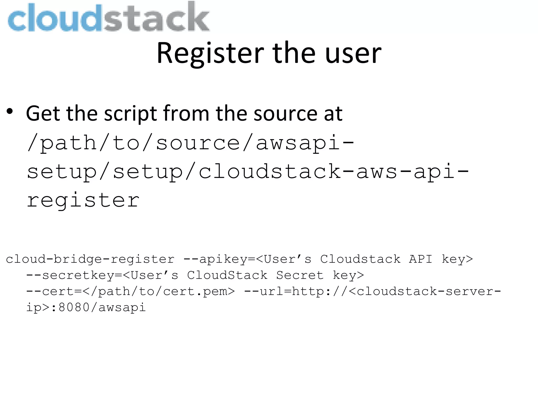 CloudStack S3 | PPT
