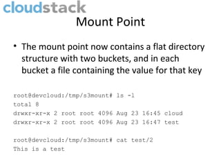 CloudStack S3 | PPT