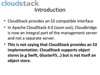 CloudStack S3 | PPT
