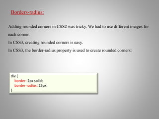 Css3 | PPTX