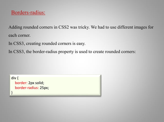 Css3 | PPTX