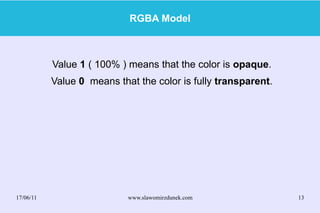 Css3 color | PPT