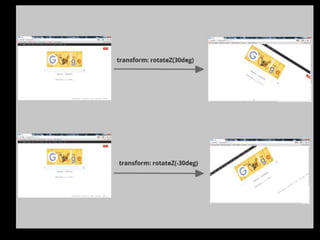 CSS3 transform and rotate | PPTX | Web Design and HTML | Internet