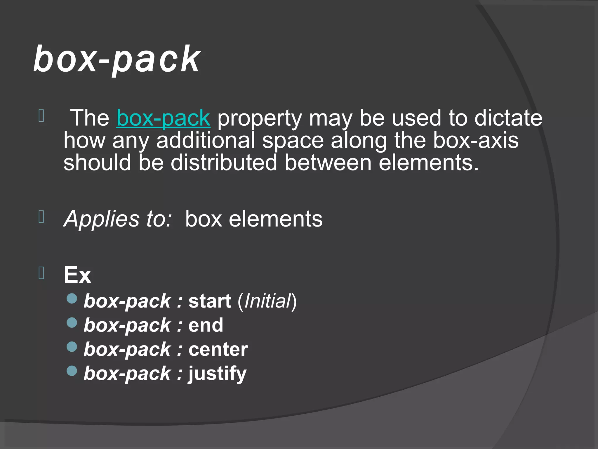 Css3 Flexible Box Layout | PPT