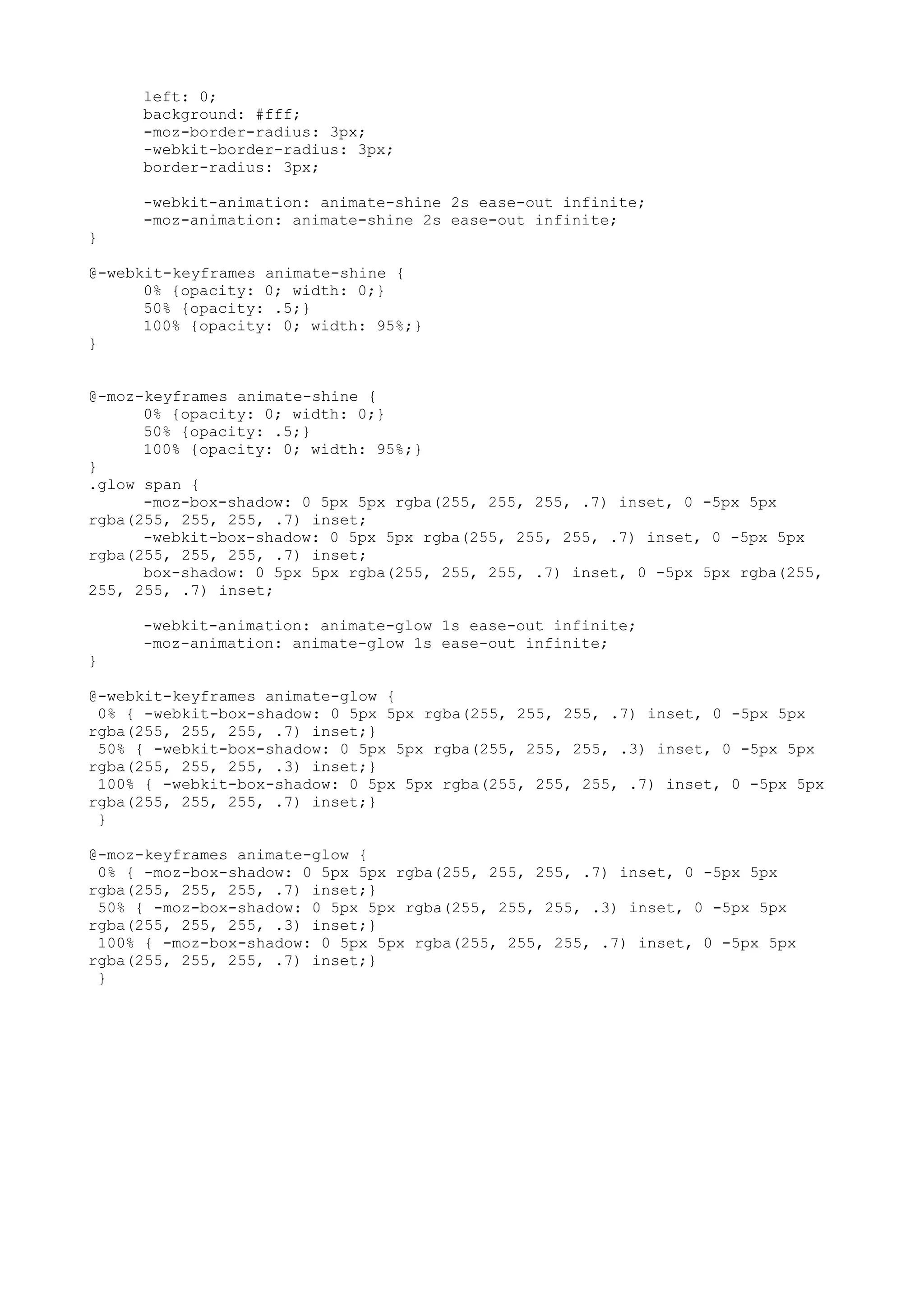 Css3 process bar | TXT