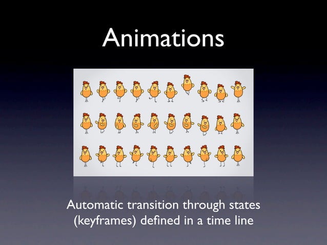Css3 transitions and animations + graceful degradation with jQuery | PPT