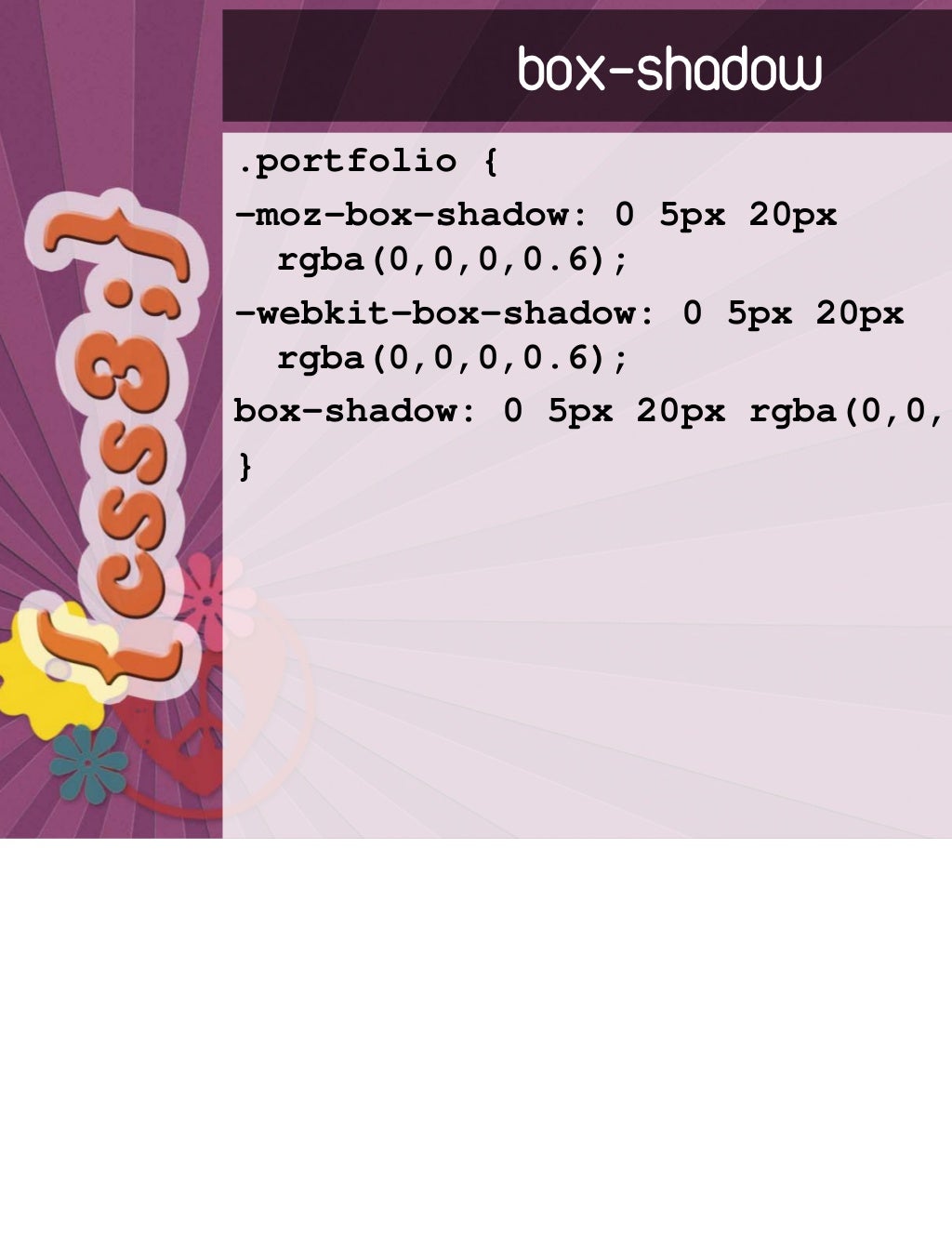 Full solution: box-shadow .boxshadow