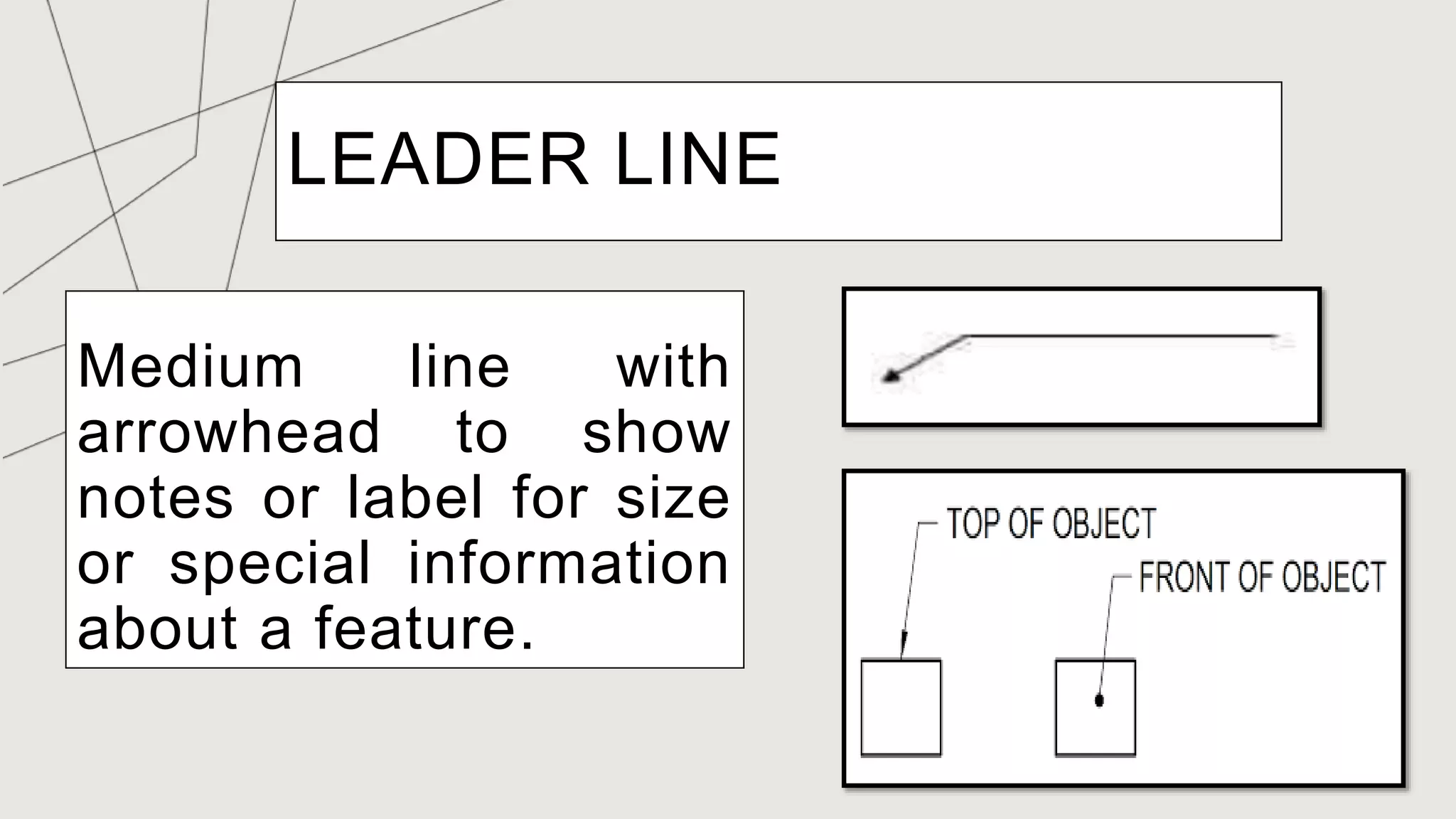TECHNICAL DRAFTING: ALPHABET OF LINES.pptx