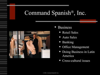 Command Spanish Power Point | PPT