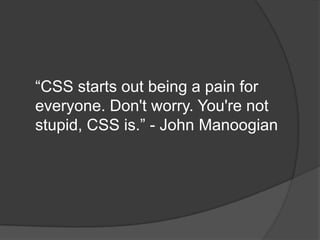 Css Architecture | PPTX