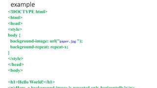 Cascading Style Sheets Background .pptx