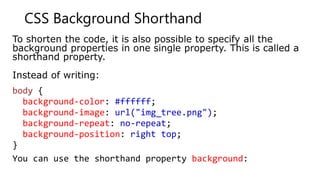Cascading Style Sheets Background .pptx