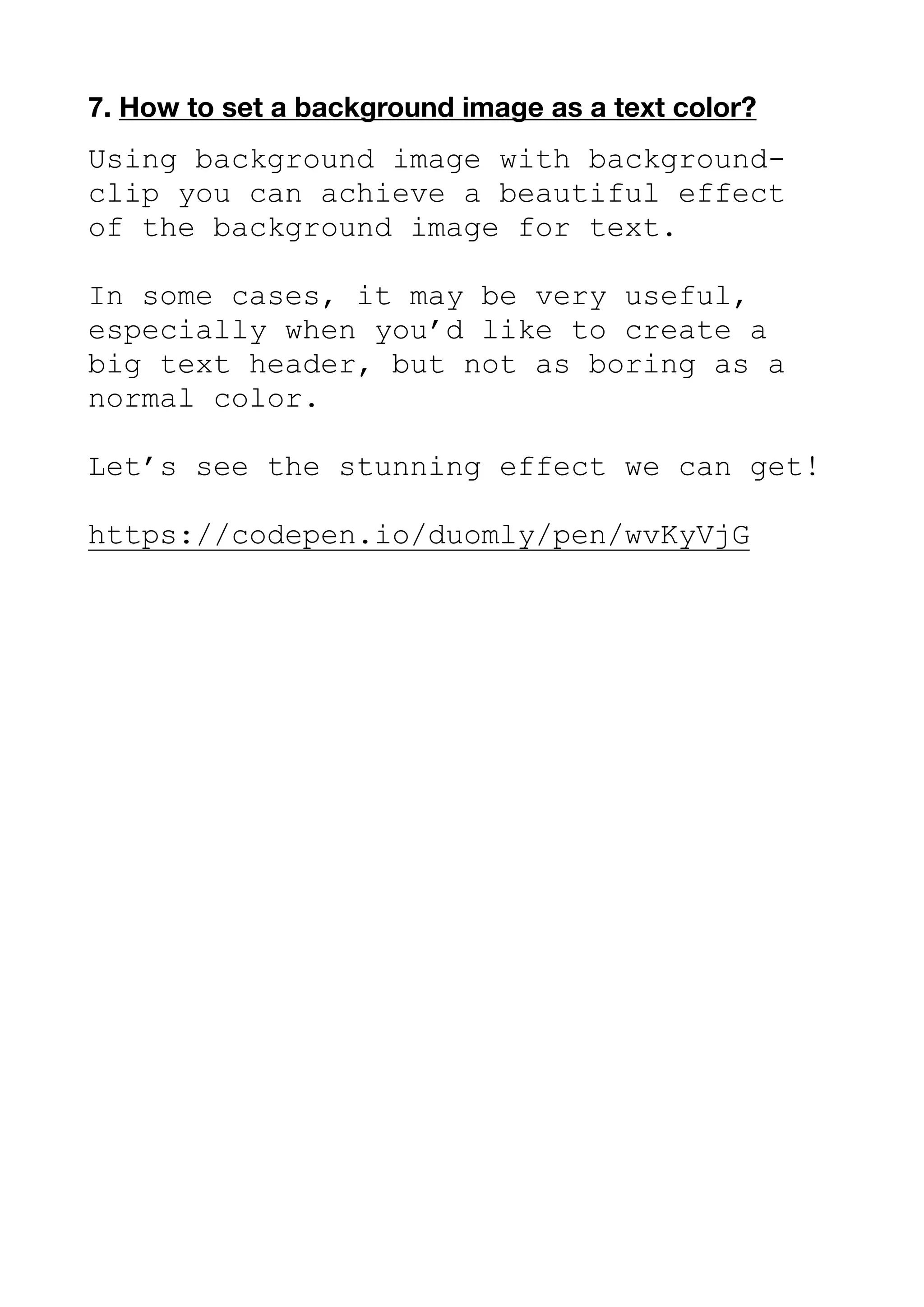 Css background image | PDF