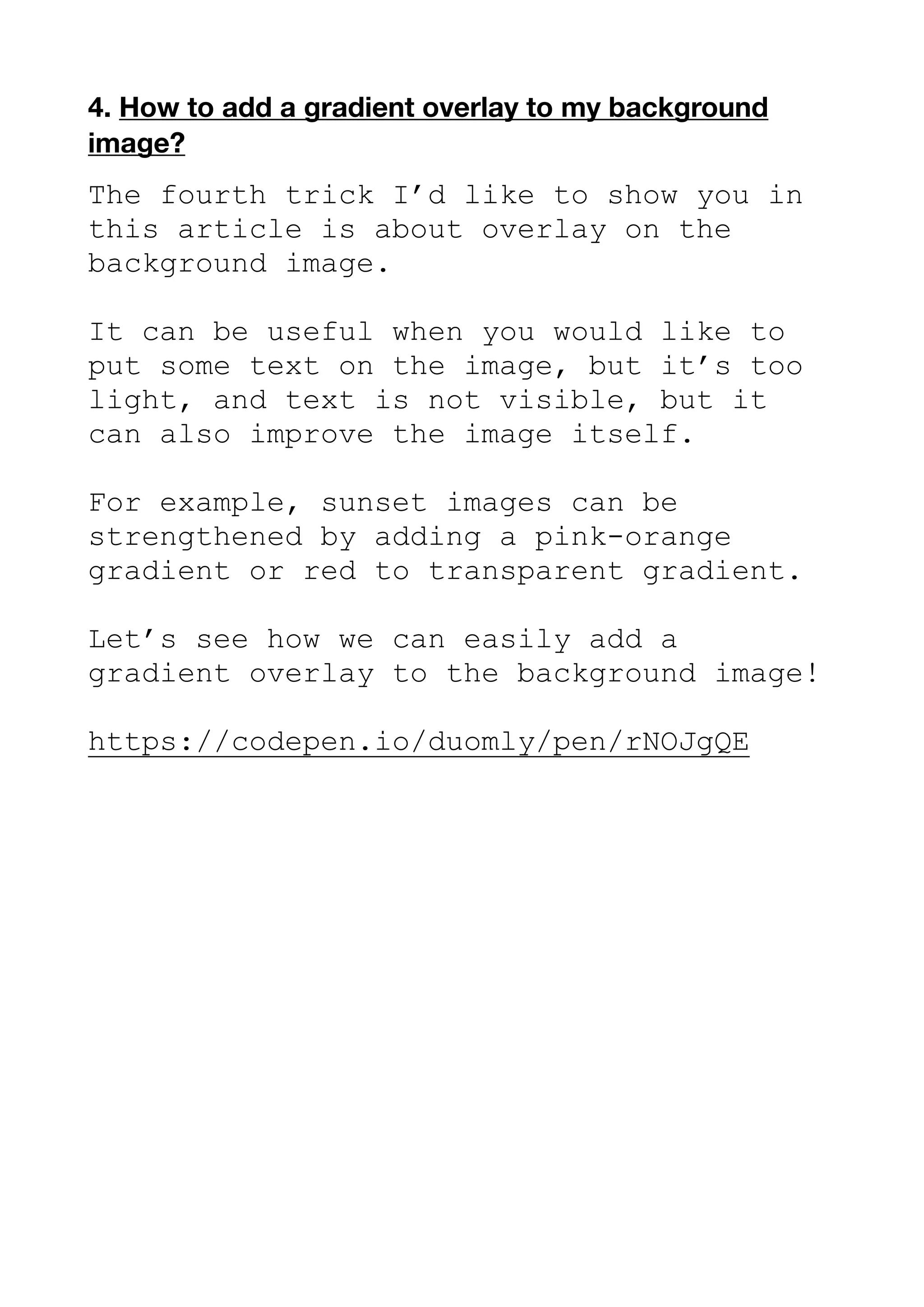 Css background image | PDF