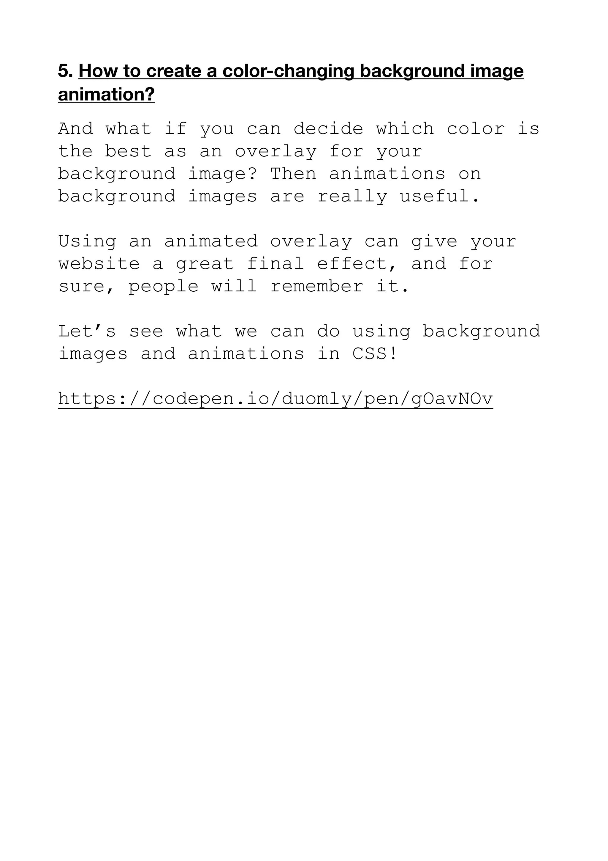 Css background image | PDF
