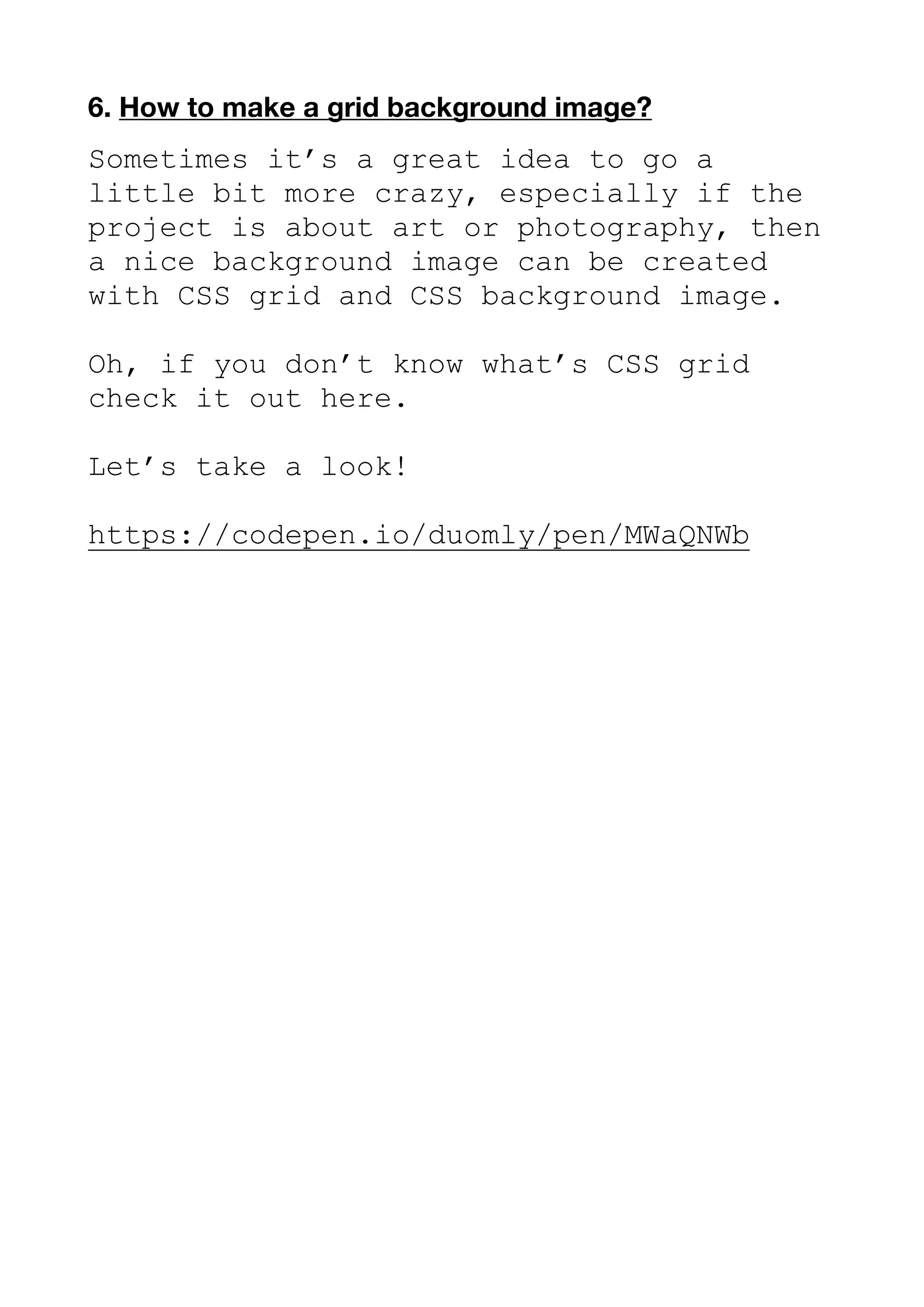 Css background image | PDF