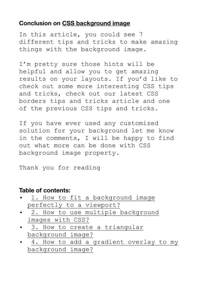 Css background image | PDF