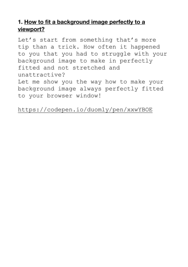 Css background image | PDF
