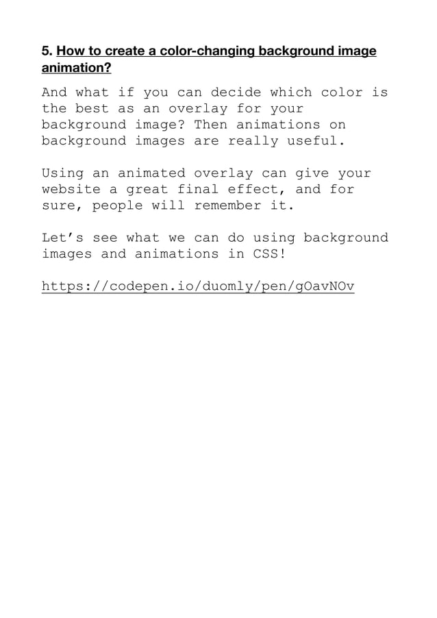 Css background image | PDF