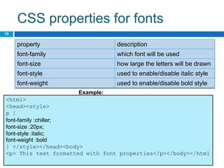 Css basic | PPT