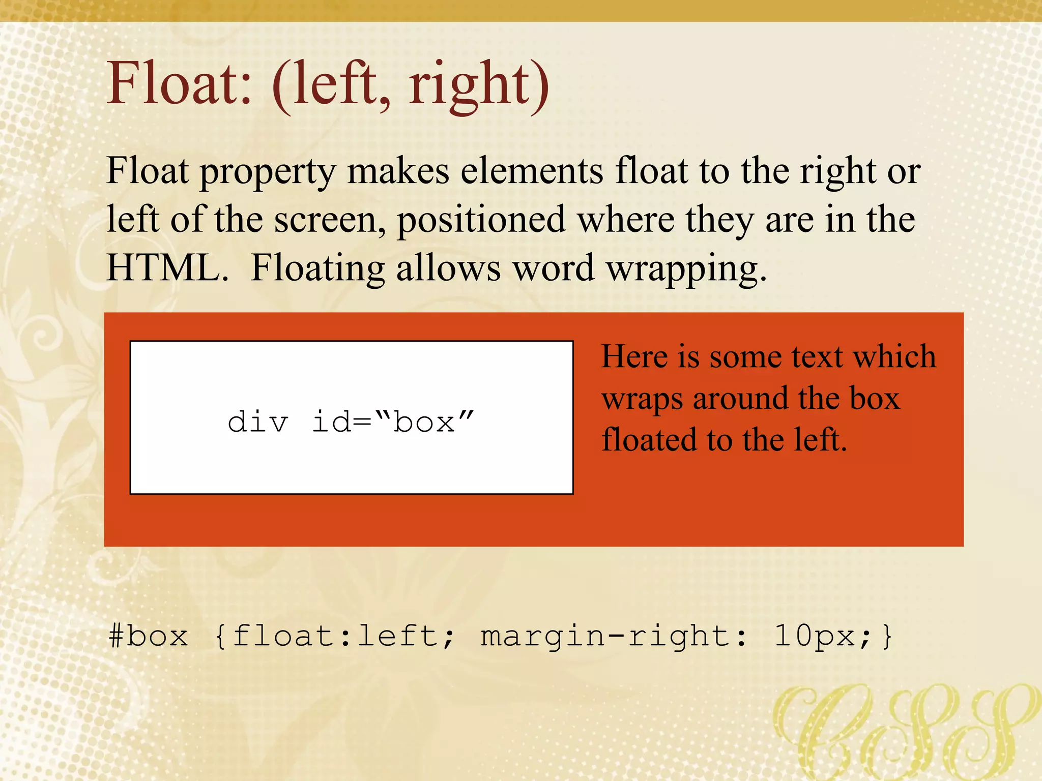 CSS Basics | PPT