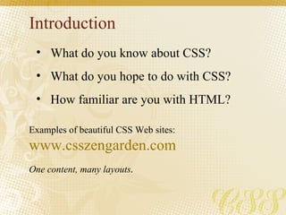 CSS Basics | PPT