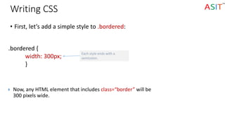 Css basics | PPTX | Web Design and HTML | Internet