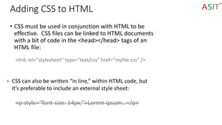 Css basics | PPT