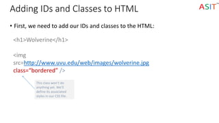 Css basics | PPTX | Web Design and HTML | Internet