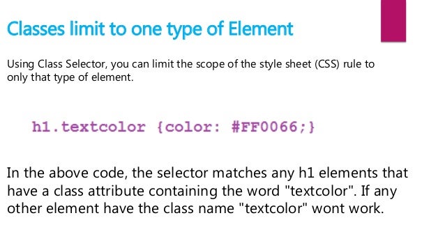 Css basics
