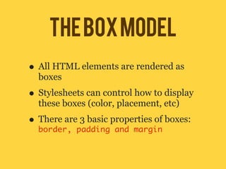 CSS Box Model | PDF