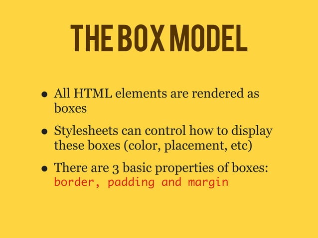 CSS Box Model | PPT