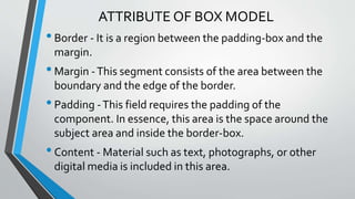CSS BOX MODEL | PPT
