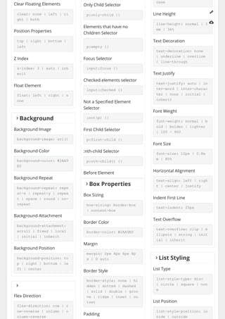 Css cheat sheet | PDF