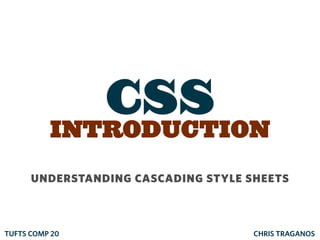 CSS: An Introduction | PPT