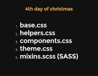 10 Commandments for efficient CSS architecture [CSSConf.Asia '14] | PPT
