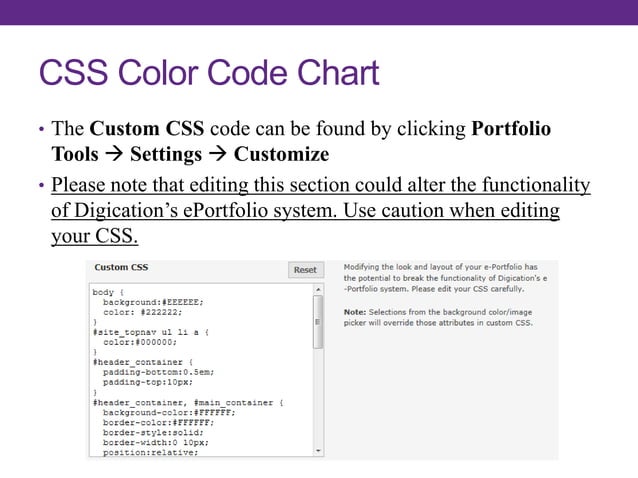 CSS Customization | PPT
