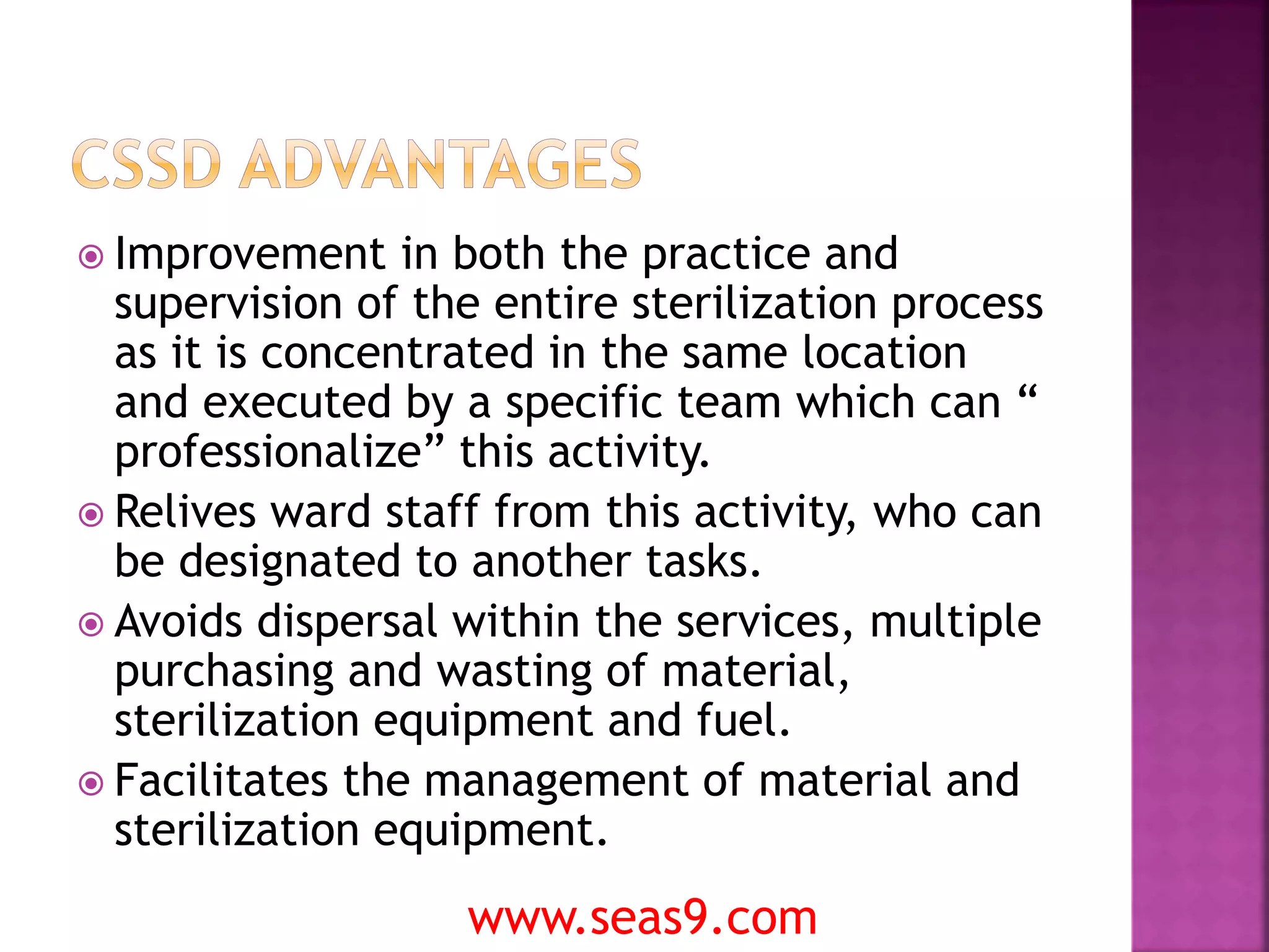 Hospital CSSD | PPTX