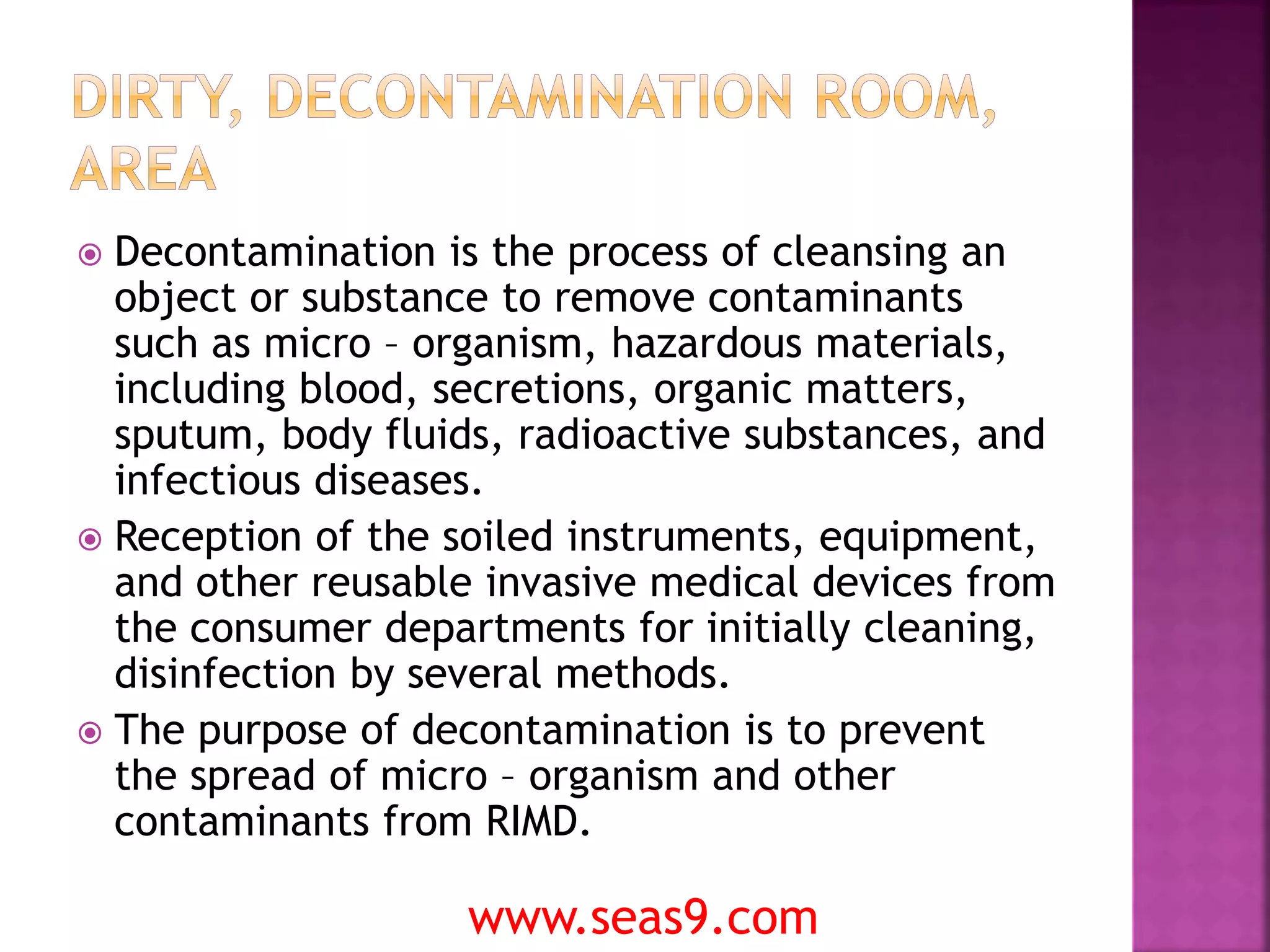 Hospital CSSD | PPTX