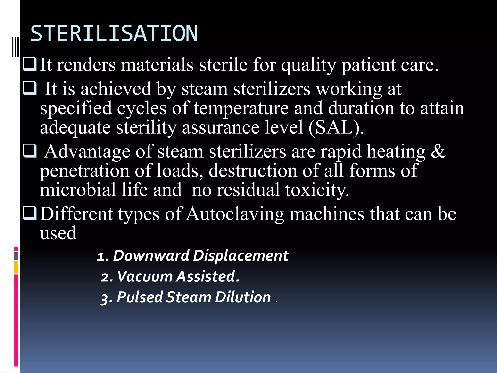 Central sterile supply department | PPTX