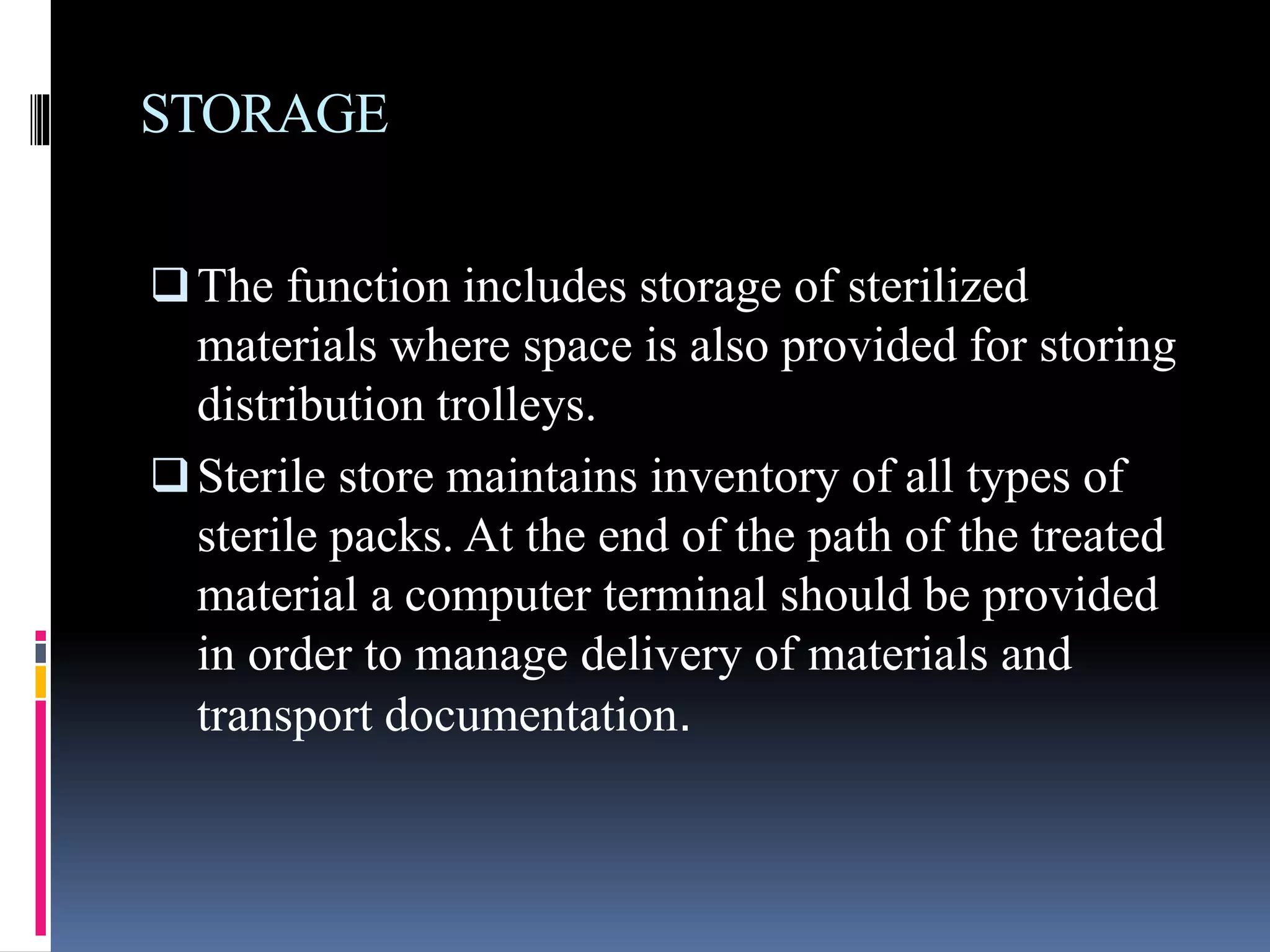 Central sterile supply department | PPTX