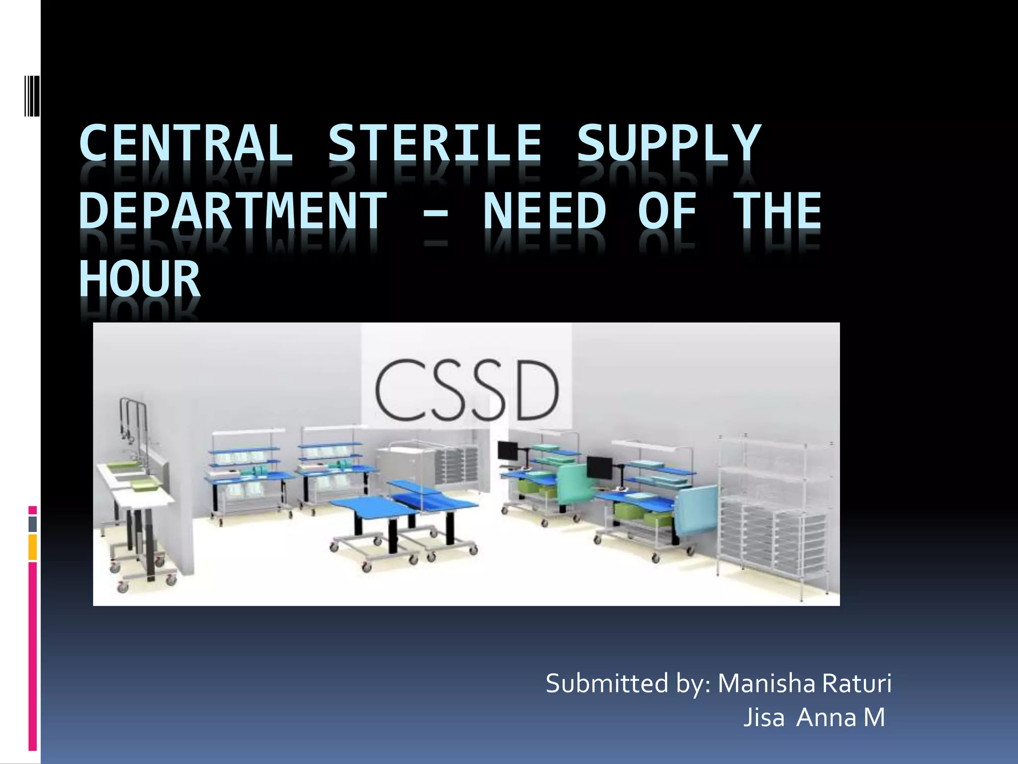 Central sterile supply department | PPT
