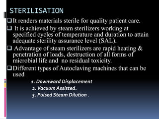 Central sterile supply department | PPTX